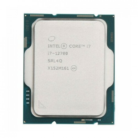 CPU INTEL Core i7-12700, 12 Core/20 threads, 3.6GHz (4.9GHz), 12/25 MB, 65W/180W, LGA 1700, tray