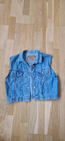 Levis 501 crop prsluk original