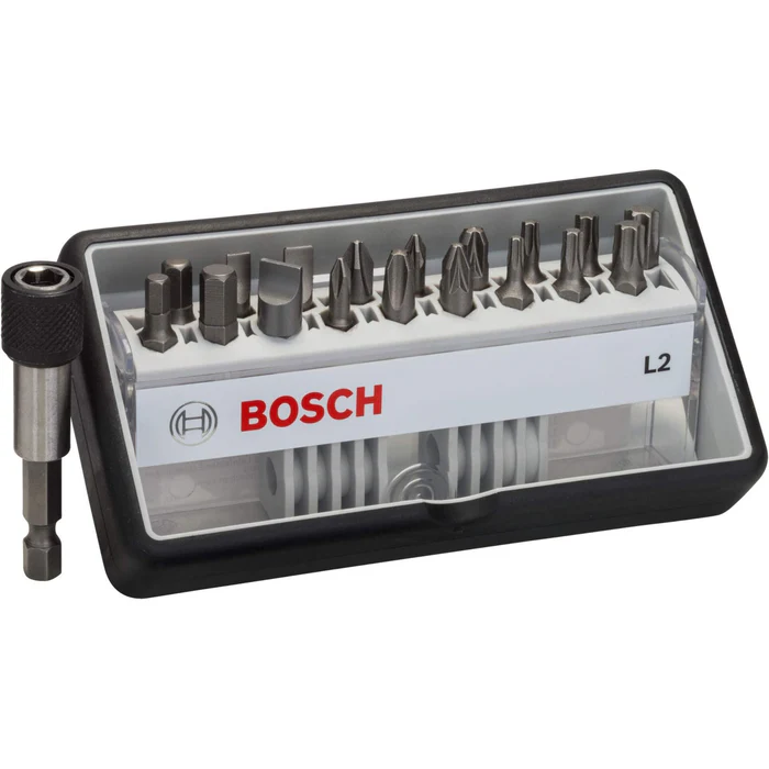 Bosch 18+1-delni set Robust Line bitova odvrtača L ekstra tvrdi 25 mm (2607002568)