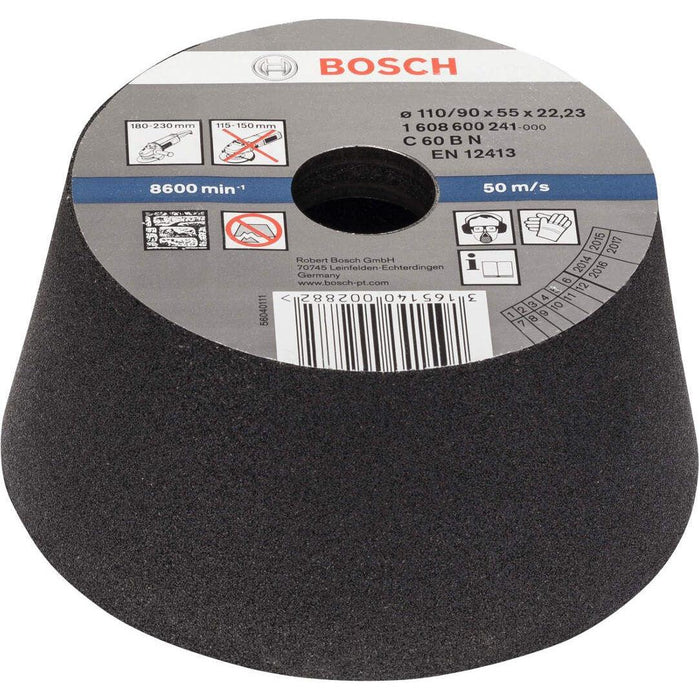Bosch brusni lonac, konusni-kamen/beton 90 mm, 110 mm, 55 mm, 60 - 1608600241