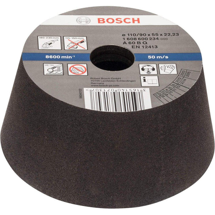 Bosch brusni lonac, konusni-metal/liveni metal 90 mm, 110 mm, 55 mm, 60 - 1608600234