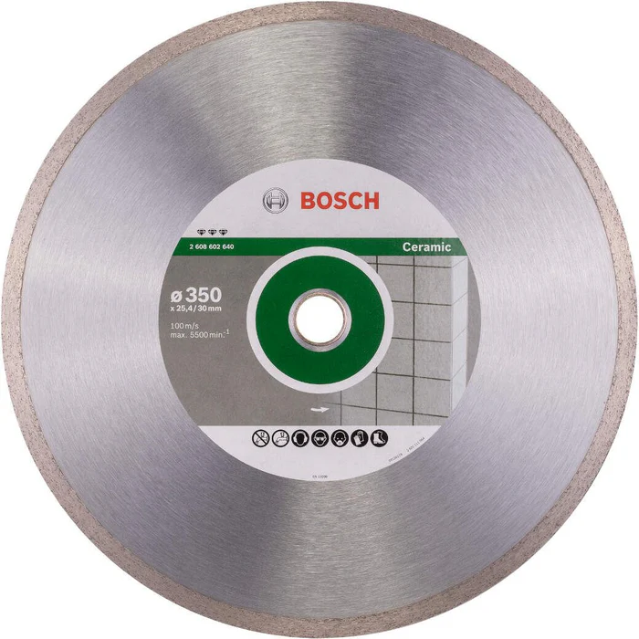 Bosch dijamantska rezna ploča Best for Ceramic 350 x 30/25,40 x 3 x 10 mm - 2608602640