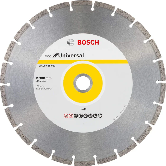 Bosch dijamantska rezna ploča ECO For Universal 300x25,4x3,2x8 (2608615033)