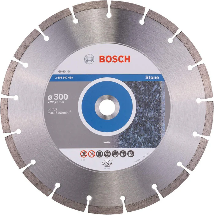 Bosch dijamantska rezna ploča Standard for Stone 300 x 22,23 x 3,1 x 10 mm pakovanje od 1 komada - 2608602698