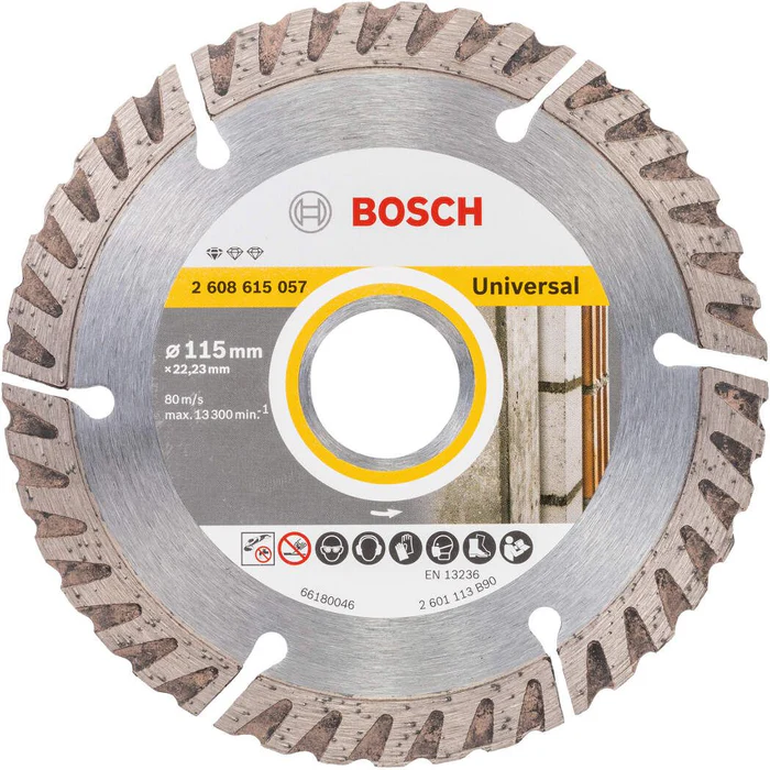 Bosch dijamantska rezna ploča Standard for Universal 115x22,23 115x22.23x2x10 pakovanje od 1 komada - 2608615057