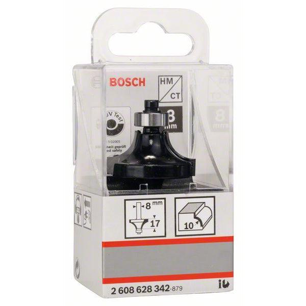 Bosch glodala za zaobljavanje 8 mm, R1 10 mm, L 16,5 mm, G 57 mm - 2608628342