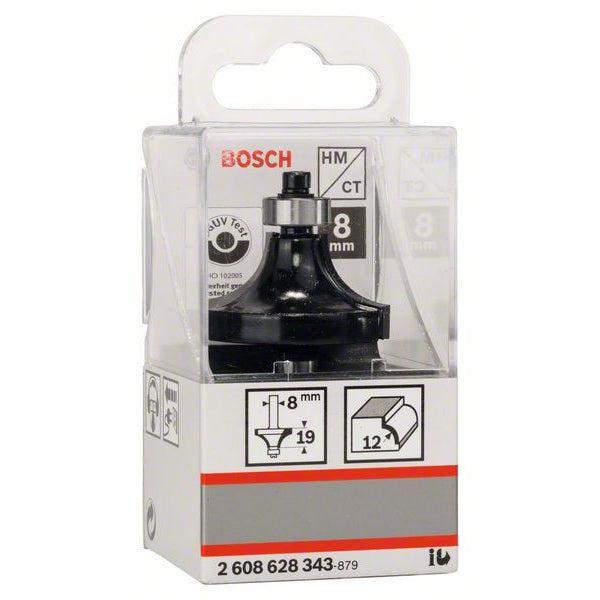 Bosch glodala za zaobljavanje 8 mm, R1 12 mm, L 19 mm, G 60 mm - 2608628343