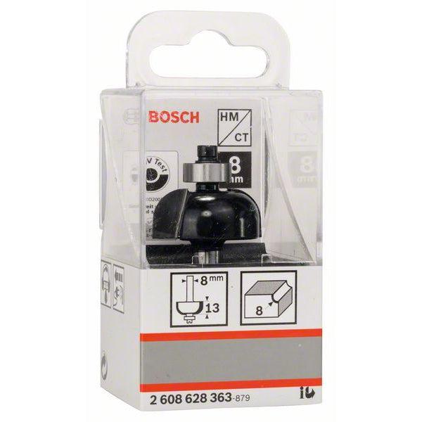 Bosch glodalo za poluokrugle kanale 8 mm, R1 8 mm, D 28,7 mm, L 13 mm, G 54 mm - 2608628363