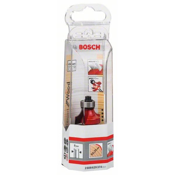 Bosch glodalo za zaobljivanje 8 mm, D 25,4 mm, R1 6,35 mm, L 12,7 mm, G 55 mm - 2608629374