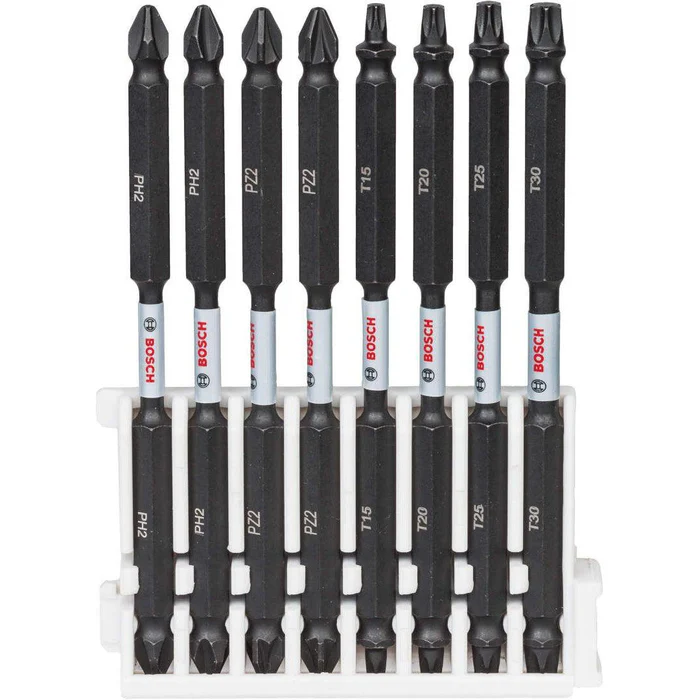 Bosch Impact Control 8-delni set dvostranih kovanih bitova dužine 110mm (2608522346)