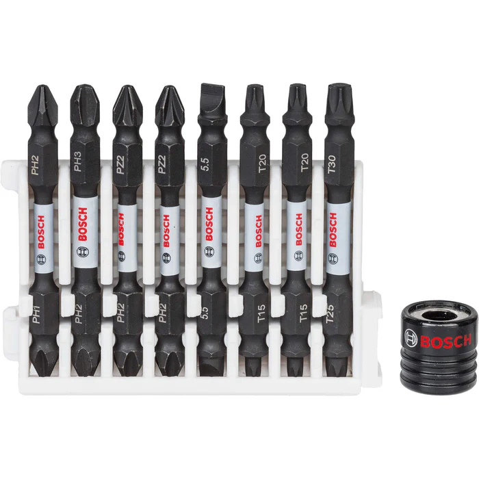 Bosch Impact Control 9-delni set dvostranih kovanih bitova dužine 65mm (2608522345)