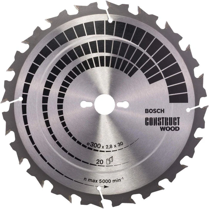 Bosch list kružne testere Construct Wood 300 x 30 x 2,8 mm; 20 - 2608640700
