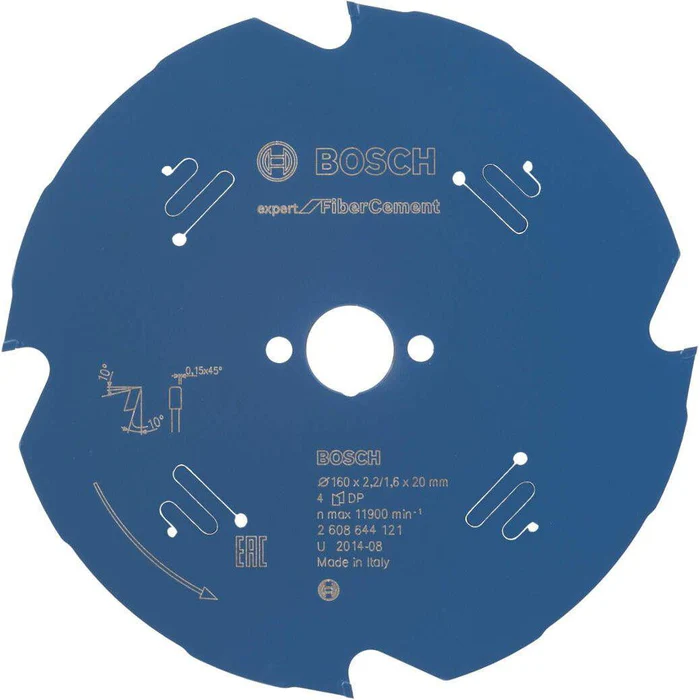 Bosch list kružne testere Expert for Fiber Cement 160 x 20 x 2,2 mm, 4 - 2608644121