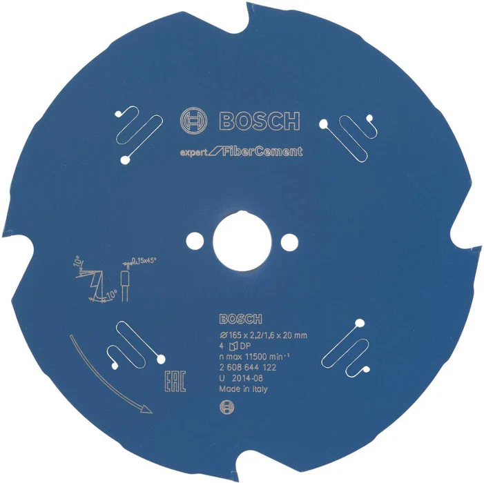 Bosch list kružne testere Expert for Fiber Cement 165 x 20 x 2,2 mm, 4 - 2608644122