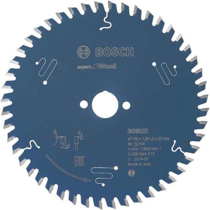 Bosch list kružne testere Expert for Wood 160 x 20 x 1,8 mm, 48 - 2608644015