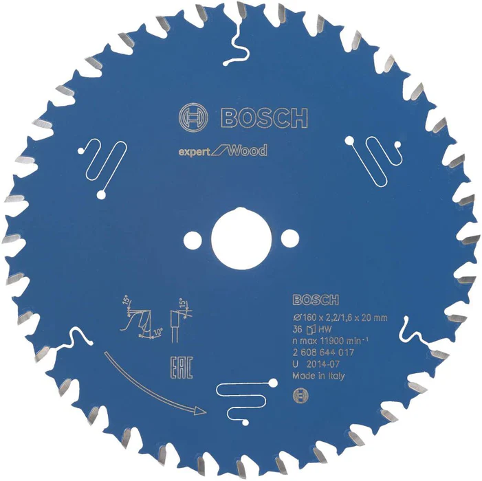 Bosch list kružne testere Expert for Wood 160 x 20 x 2,2 mm, 36 - 2608644017