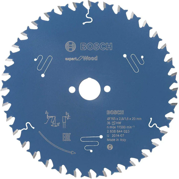 Bosch list kružne testere Expert for Wood 165 x 20 x 2,6 mm, 36 - 2608644023