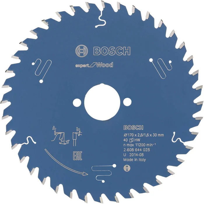 Bosch list kružne testere Expert for Wood 170 x 30 x 2,6 mm, 40 - 2608644028