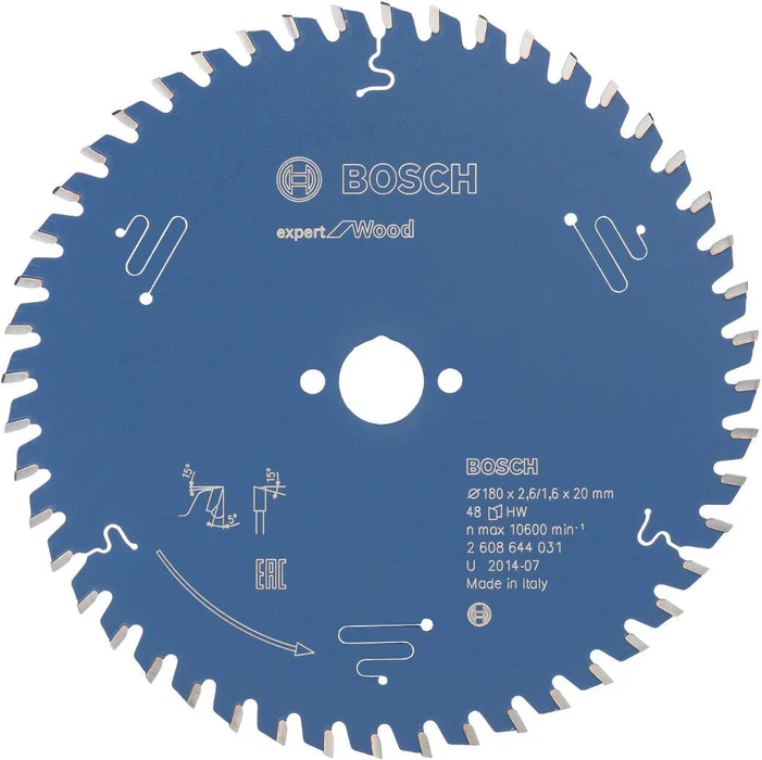Bosch list kružne testere Expert for Wood 180 x 20 x 2,6 mm, 48 - 2608644031