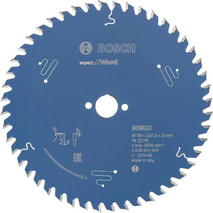 Bosch list kružne testere Expert for Wood 190 x 20 x 2,6 mm, 48 - 2608644045