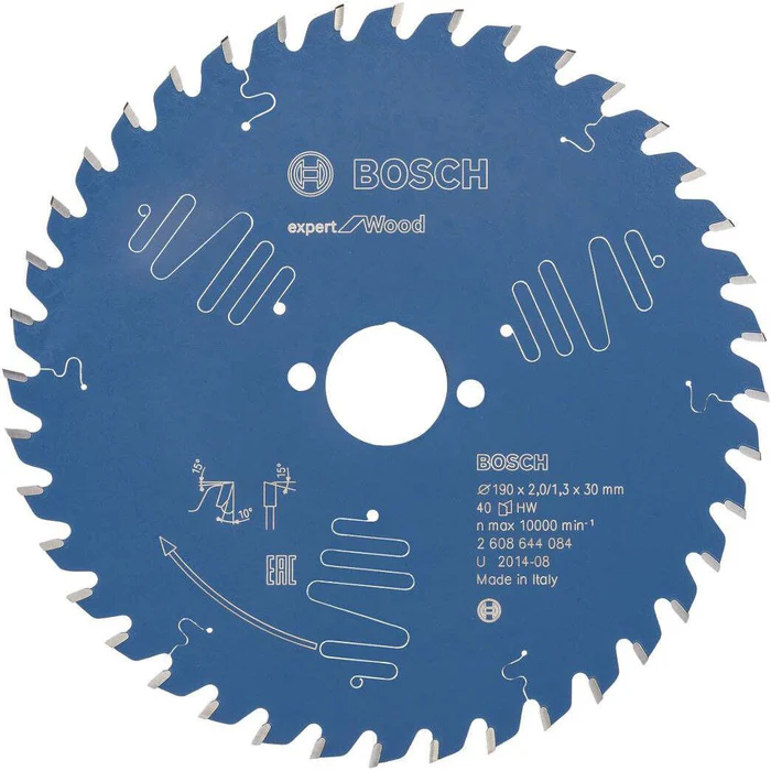 Bosch list kružne testere Expert for Wood 190 x 30 x 2,0 mm, 40 - 2608644084