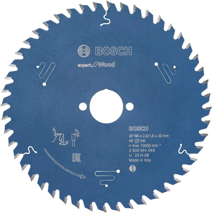 Bosch list kružne testere Expert for Wood 190 x 30 x 2,6 mm, 48 - 2608644049