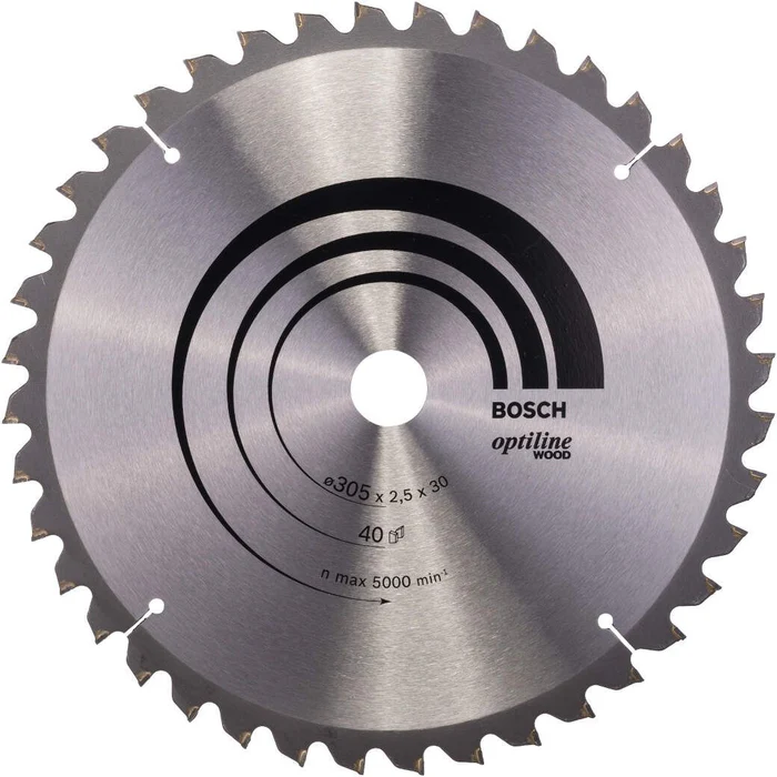 Bosch list kružne testere Optiline Wood 305 x 30 x 2,5 mm, 40 - 2608640440