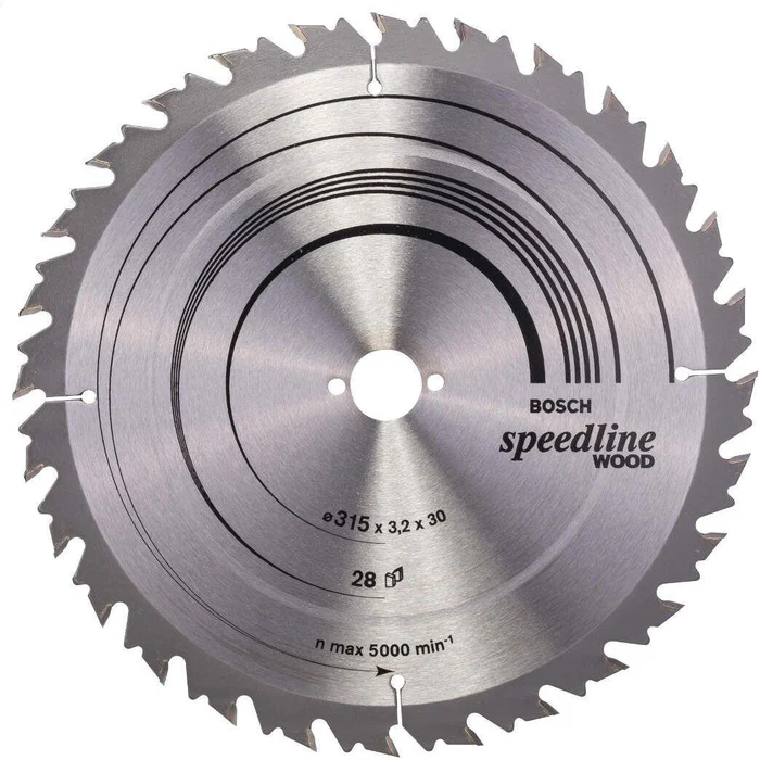 Bosch list kružne testere Speedline Wood 315 x 30 x 3,2 mm, 28 - 2608640682