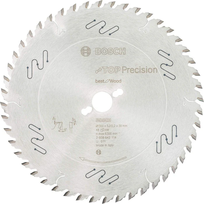 Bosch list kružne testere Top Precision Best for Wood 300 x 30 x 3,2 mm, 48 - 2608642114
