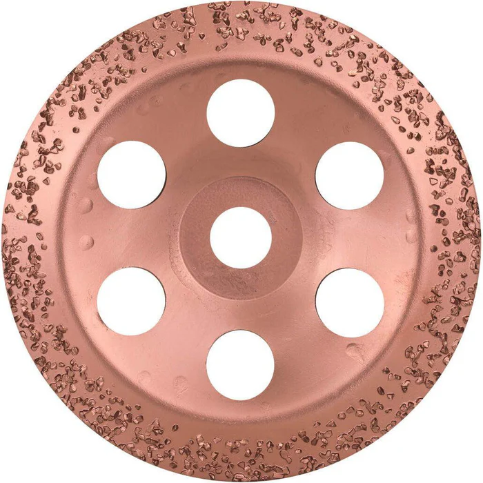 Bosch lončasta ploča sa tvrdim metalom 180 x 22,23 mm; grubo, koso - 2608600367