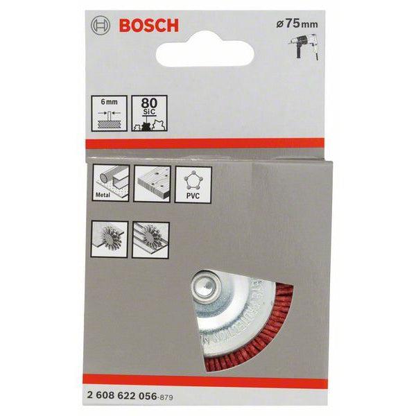 Bosch pločasta četka 75 mm, 1 mm, 8 mm - 2608622056