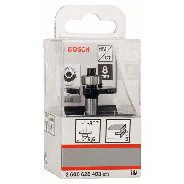 Bosch pločasta glodala za žlebove 8 mm, D1 32 mm, L 5 mm, G 51 mm - 2608628403