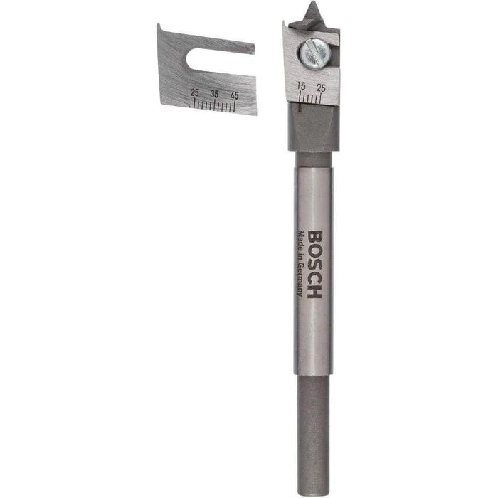 Bosch podesiva pljosnata burgija za glodanje, šestostrano 15 - 45 mm, 120 mm - 2608596333