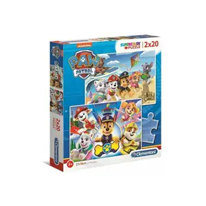 Clementoni CL24779 PUZZLE 2x20 PAW PATROL