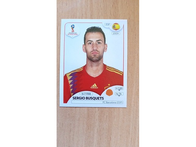 Panini Rusija Russia 2018 sličica broj 129