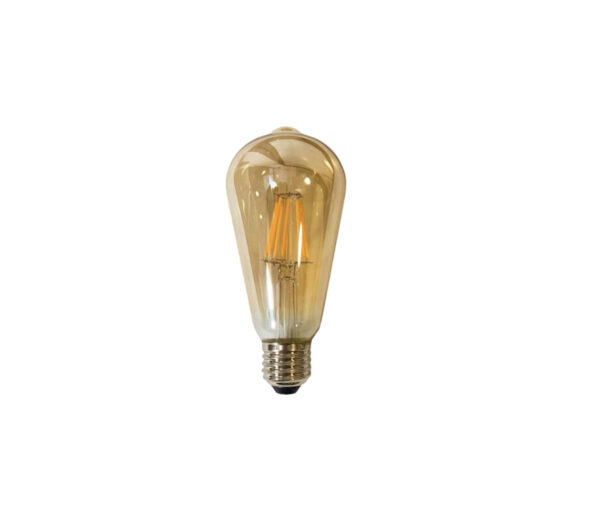 Led sijalica E27 filament ST64 8W 2200K dimabilna