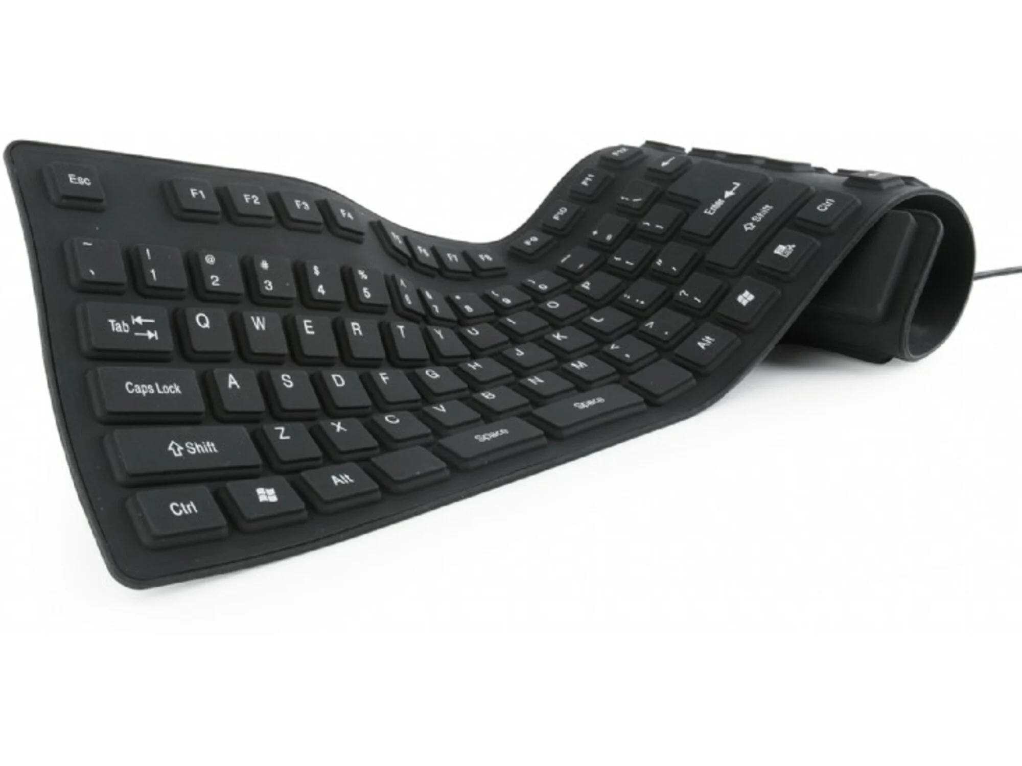 GEMBIRD Fleksibilna tastatura KB-109F-B