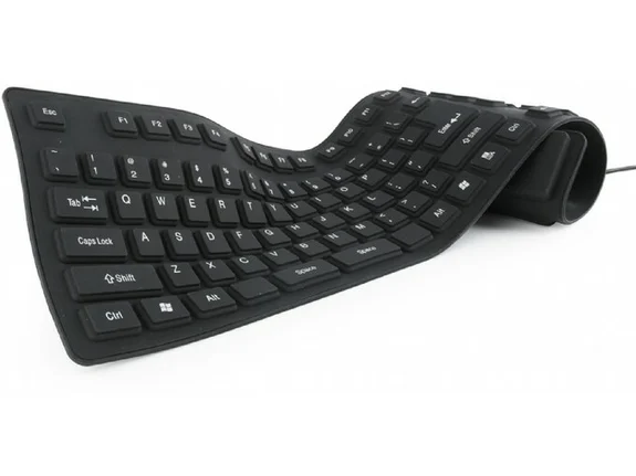 GEMBIRD Fleksibilna tastatura KB-109F-B