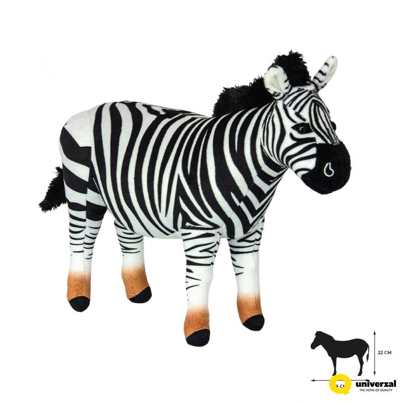 PLIŠANA ZEBRA NATURE K7972