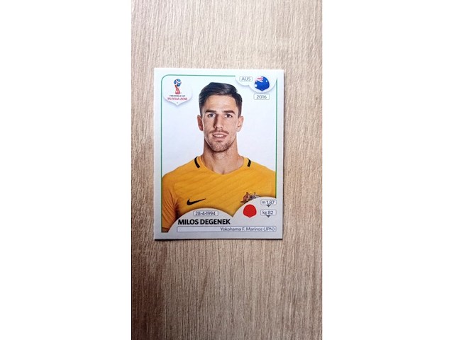 Panini Rusija Russia 2018 sličica broj 204