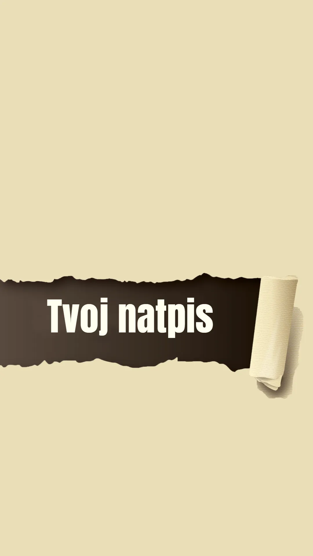 Tvoj natpis 2