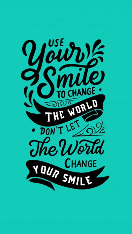 Use your smile
