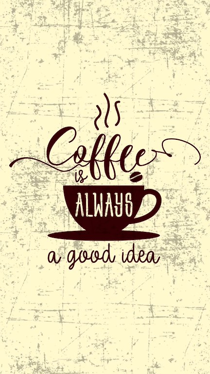 Coffee always a good idea