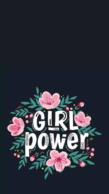 Girl power flower