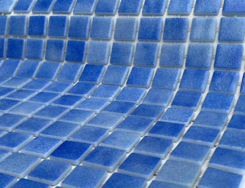 Mozaik na silikonu Blue Lagoon