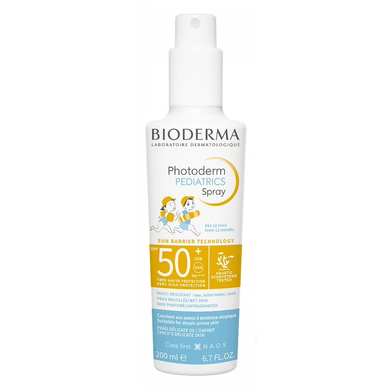 BIODERMA Photoderm PEDIATRICS Sprej za Sunčanje za Bebe i Decu SPF50+ 200 mL