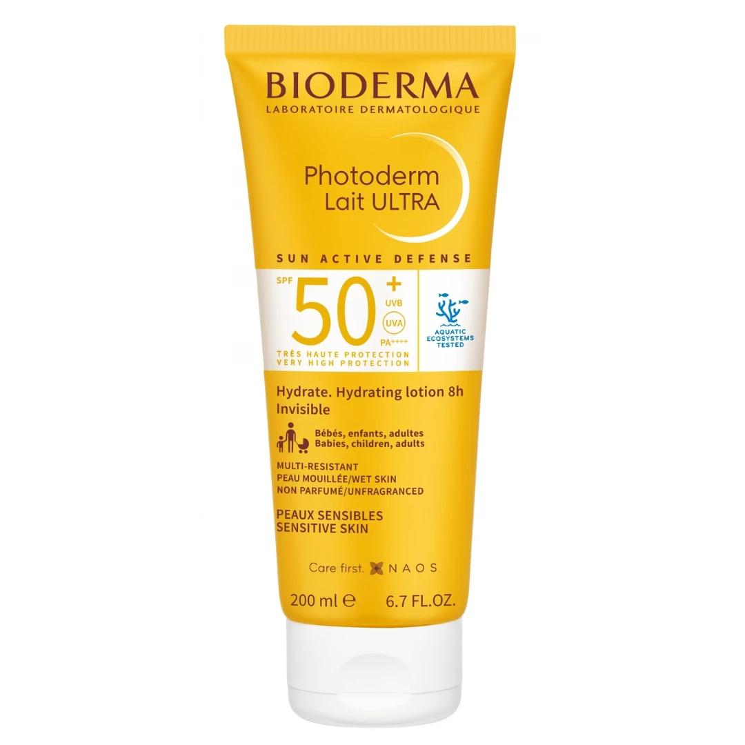 BIODERMA Photoderm Lait ULTRA Lagani Losion za Sunčanje za Lice i Telo SPF50+ 200 mL