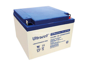 Ultracell žele akumulator 26 Ah ( 12V/26-Ultracell )