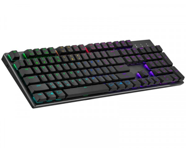 COOLER MASTER SK653 US mehanička tastatura crna, TTC Red switch (SK-653-GKTR1-US)