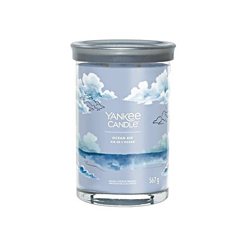 Ocean Air Signature Tumbler mirisna sveća - velika (ozon, limunk, pamuk, ljiljan...)